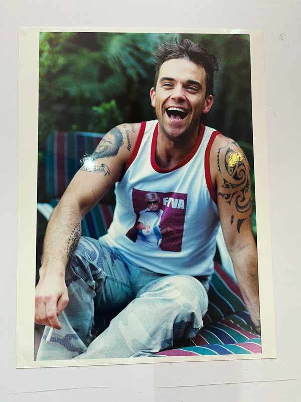 Robbie Williams - Somebody Someday - Vest - 31 x 41 cms - The Art Hound ...