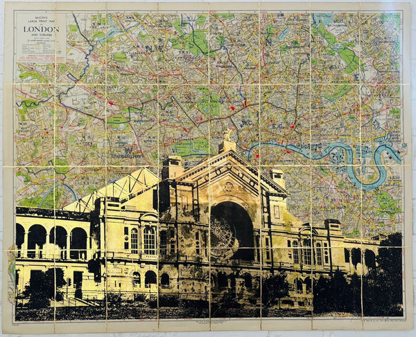 Angela Morris-Winmill - Alexandra Palace, Gold Leaf & Gold Foil - The ...