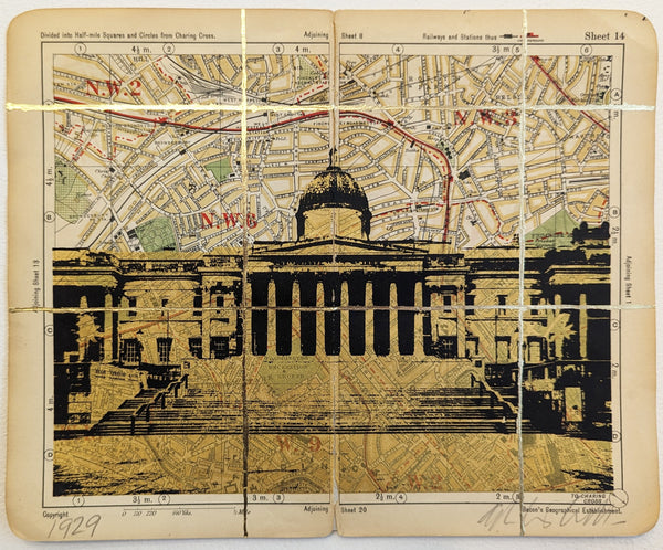 Angela Morris-Winmill - National Gallery, Gold Ink, 1929 - The Art ...