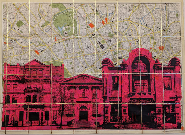 Angela Morris-Winmill - Chelsea Panoramic, Pink - The Art Hound Gallery