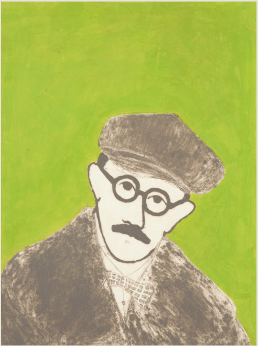 Kate Boxer - James Joyce - The Art Hound Gallery