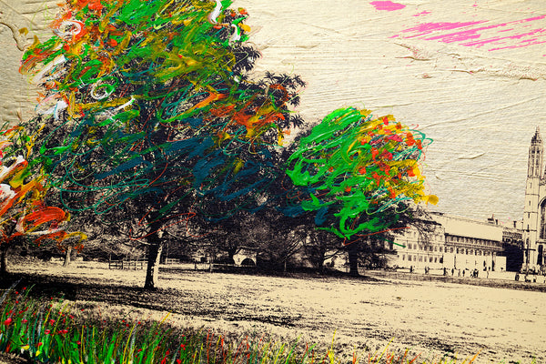 Jayson Lilley - The Back's, Cambridge (134cm x 60cm) - The Art Hound ...