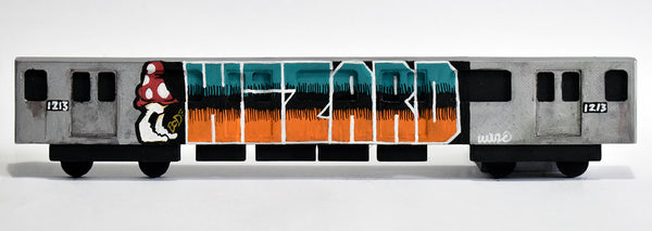 Will Wright - NYC Subway - Futhark - Wizard - The Art Hound Gallery