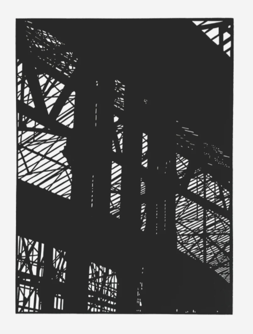 Callum Russell - Waterloo 5 (Linocut) - The Art Hound Gallery