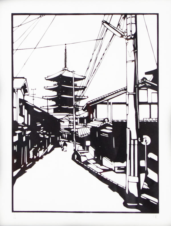Callum Russell - Kyoto Temple - The Art Hound Gallery