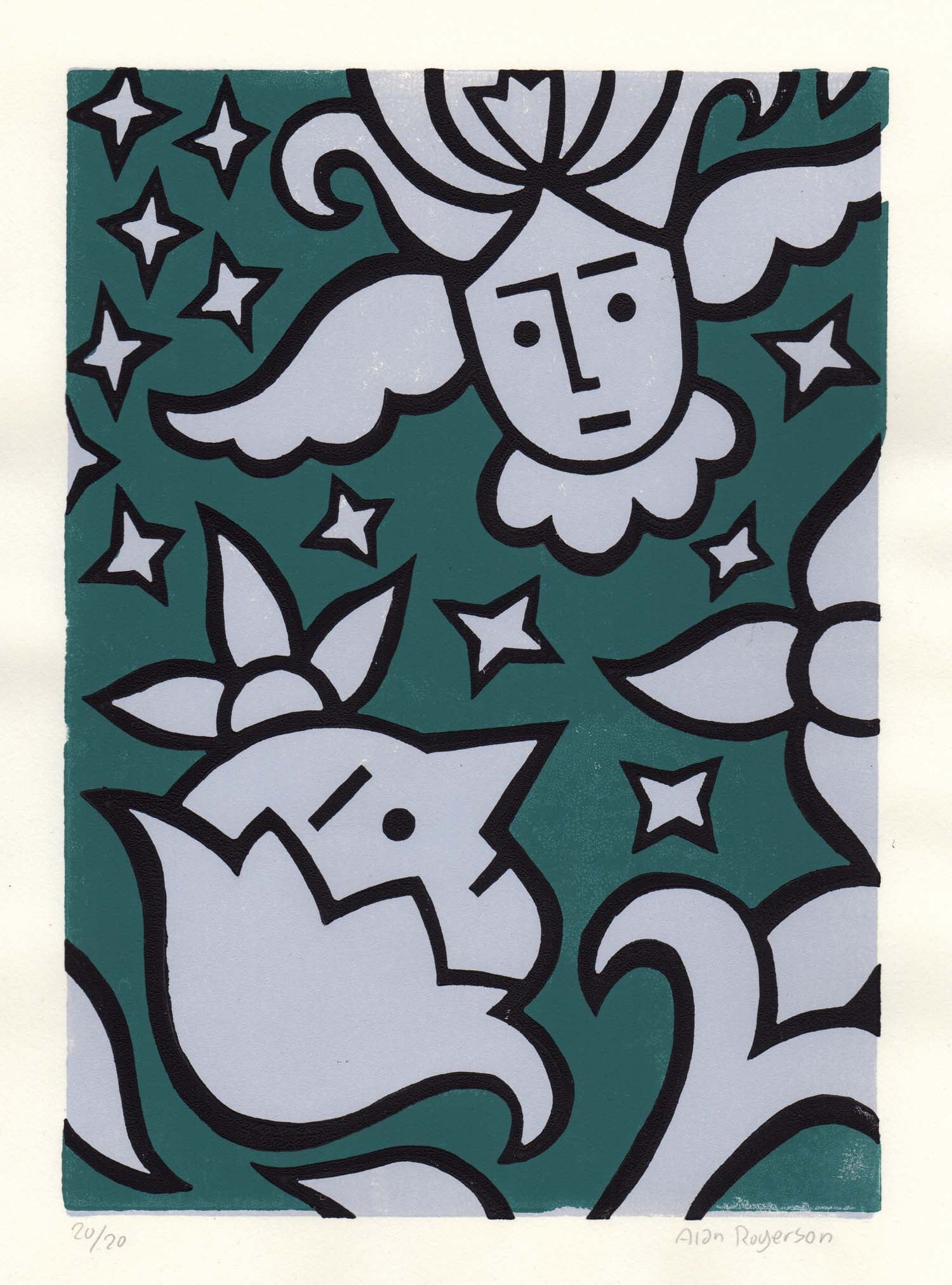 Alan Rogerson - Flying High Print For Sale | The Art Hound Gallery